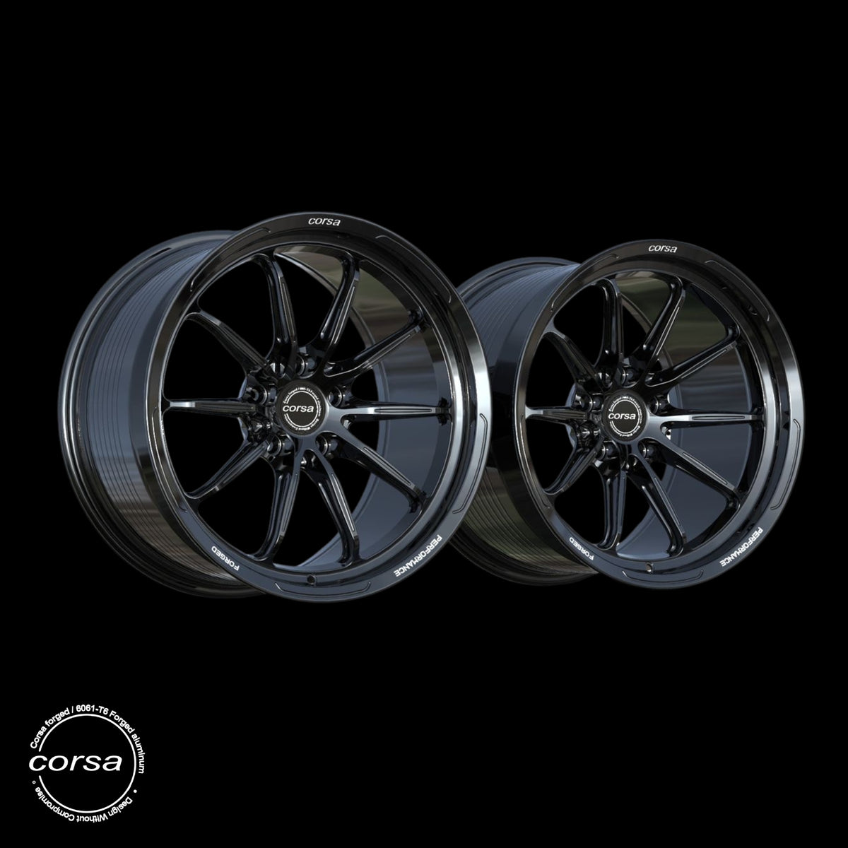 Rs X Drag Pack Fullset | Corsa Forged Wheels & Apparel